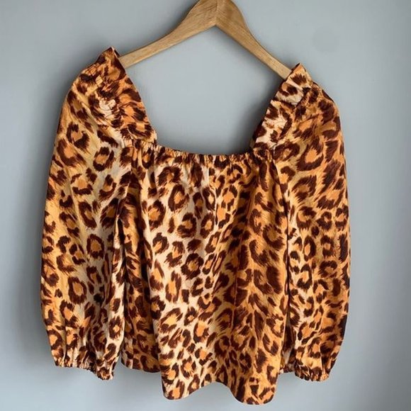 kate spade | Tops | Kate Spade Leopard Print Blouse | Poshmark